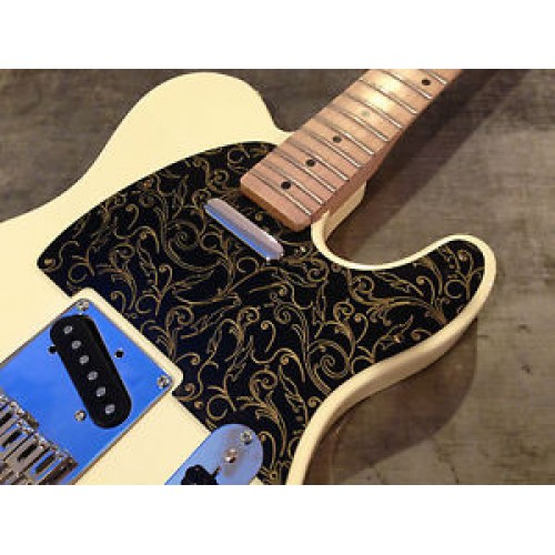 Gold Black Paisley Bakelite Pickguard Fender® Telecaster® Tele® 8 Hole ...