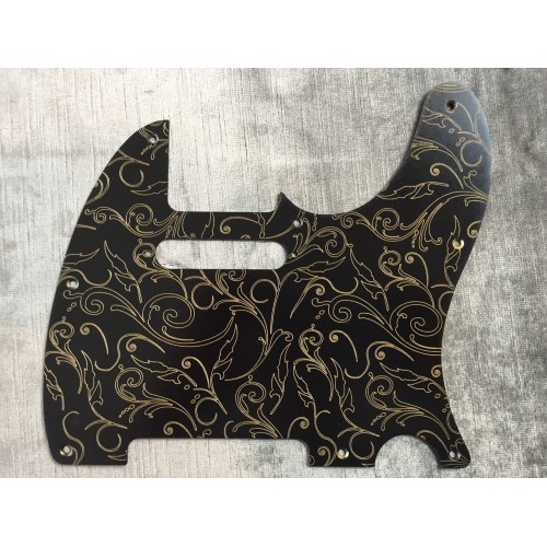 Gold Black Paisley Bakelite Pickguard Fender® Telecaster® Tele® 8 Hole ...