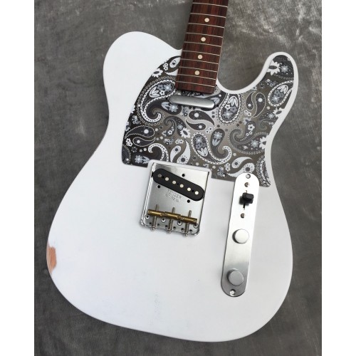 Custom Black Burst Paisley Bakelite Pickguard Fender® Telecaster® Tele ...