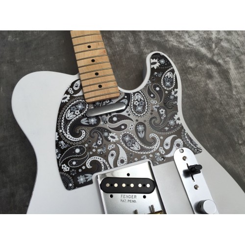 Custom Black Burst Paisley Bakelite Pickguard Fender® Telecaster® Tele ...